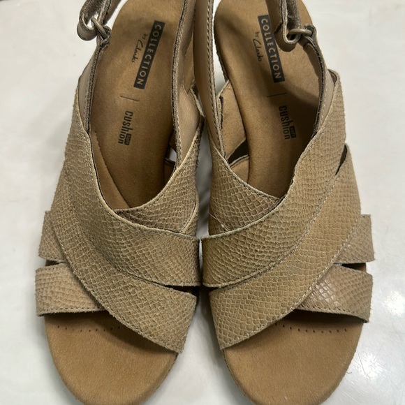 Clarks | Shoes | Collection By Clarks Wedge Sandal | Poshmark